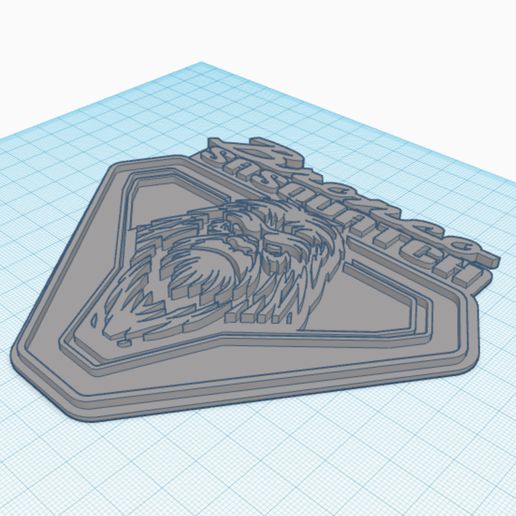 🚙 Bronco Sasquatch Ford emblem・ STL File for 3D printing・Cults