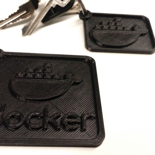 Free 3d File Docker Keychain 2 Models ・model To Download And 3d Print・cults