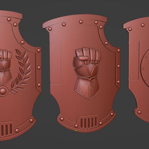 🎲 Assault Shields・ 3D File for 3D printing・Cults