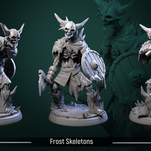🌨️ 'Snow Storm' November 2021 release 20 STL's miniatures pre-supported ...