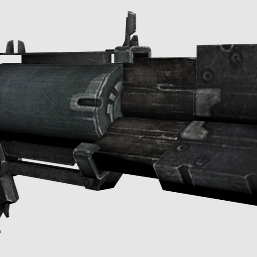 😵 Dead Space Pulse Rifle・ OBJ File for ・Cults