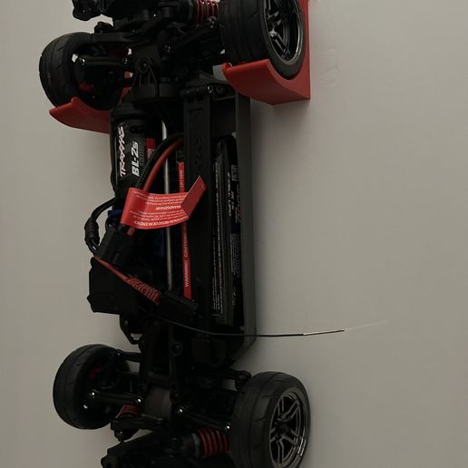 🛞 RC Car/Truck wall hanger・Free STL File for 3D printing・Cults