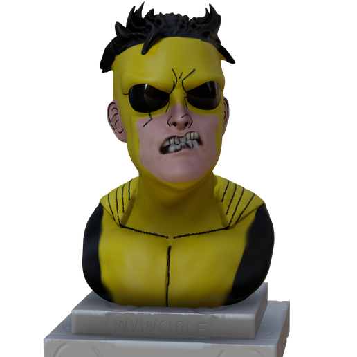 👤 Sinister Mark Bust (Invincible)・ STL File for 3D printing・Cults