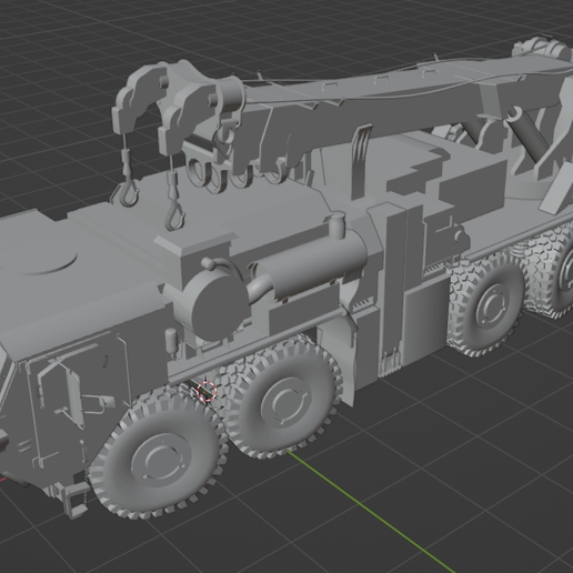🪖 Oshkosh MMRS Military Recovery Heavy Truck・ 3D File for ・Cults