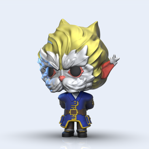 👾 HEIMERDINGER (ARCANE) FUNKO POP VERSION・ STL File for 3D printing・Cults