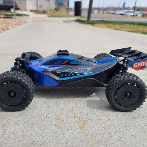 🔧 ARRMA Typhon Grom Roof Skid・ STL File for 3D printing・Cults