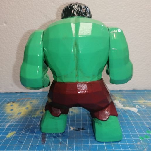 🎨 Lego Hulk・ 3D File for ・Cults