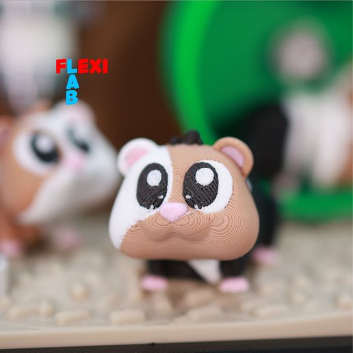 🐹 Flexi hamster in cage - Pet - Art Toys Diorama・ STL File for 3D ...