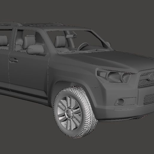 🚗 2011 Toyota 4Runner・ 3D File for 3D printing・Cults