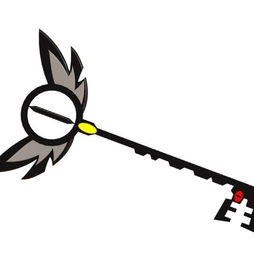 🔑 Lucifer Morningstar key sword,・Free STL File for 3D printing・Cults