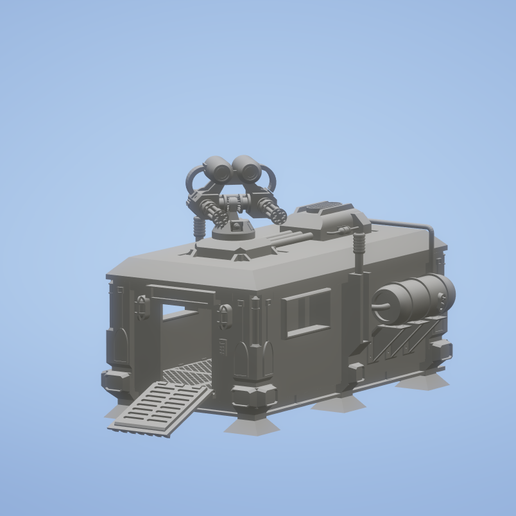🎲 Mobile Command Outpost (Updated)・Free 3D File for ・Cults