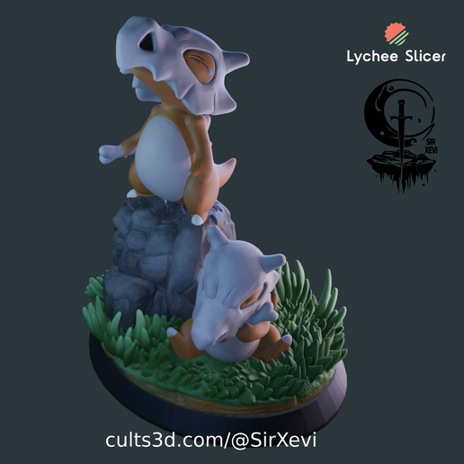 🐉 Cubone Pokémon TCG POCKET・ 3D File for 3D printing・Cults