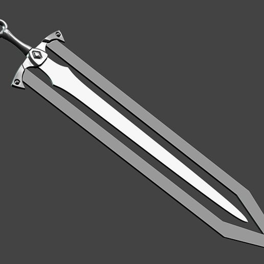 🗡️ Sword Bookmark・ STL File for 3D printing・Cults