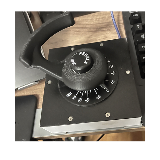 ️ AIRBUS TILLER STEERING 3D-Print (MSFS 2024, X-PLANE12, FENIX A320 ...