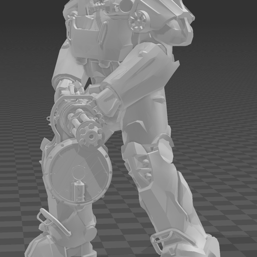👽 t60 fallout power armor・ STL File for 3D printing・Cults