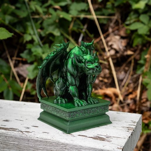 🗿 Gregor the Gargoyle - Desk Statue - Fabled Creatures 01・ STL File for ...