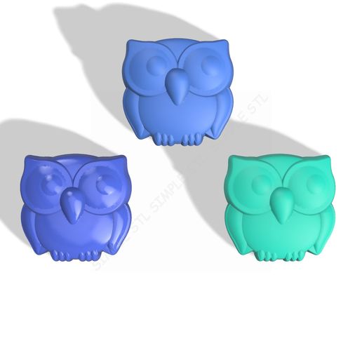 🦉 Owl Stl File・ STL File for 3D printing・Cults