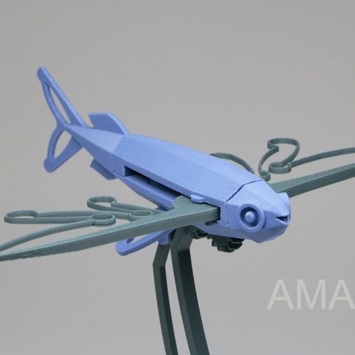 🐠 Flying Fish・Free STL File for ・Cults