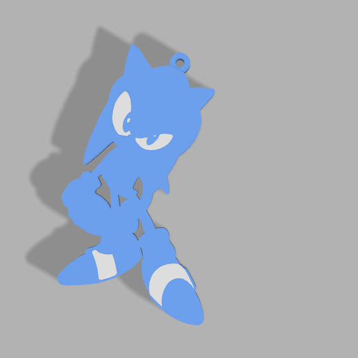STL file 35 Sonic Keychains || 35 Llaveros Sonic 🗝️ ・3D printer model ...