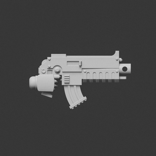🔫 GWYN Pattern rivet gun・Free STL File for ・Cults
