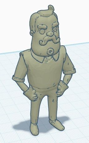 👋 hello neighbour figure・ STL File for 3D printing・Cults