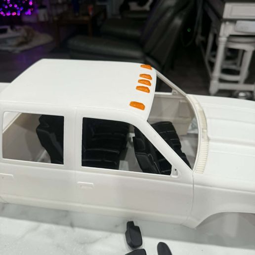 🚕 1997 obs crew cab obs cab and cab parts only with cab lights version ...