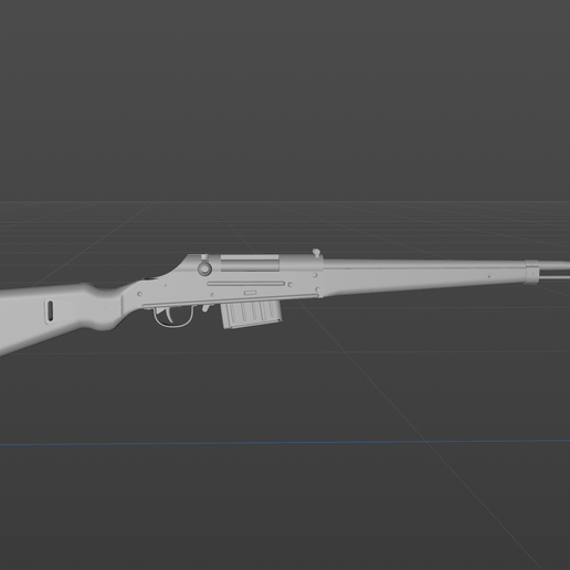 OBJ file German VG2 rifle digital model material 🗺️ ・3D printing idea ...