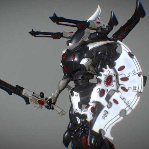 👻 WRAITHKNIGHT TITAN ELDAR THE GHOST KNIGHT・ STL File for 3D printing・Cults