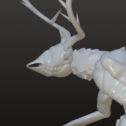 🆕 the Wendigo Statue for desktops and gardens・Free OBJ File for 3D ...
