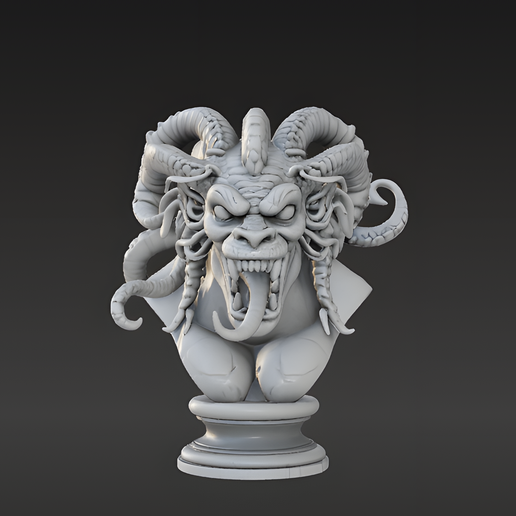 👹 Gorgon・ STL File for 3D printing・Cults