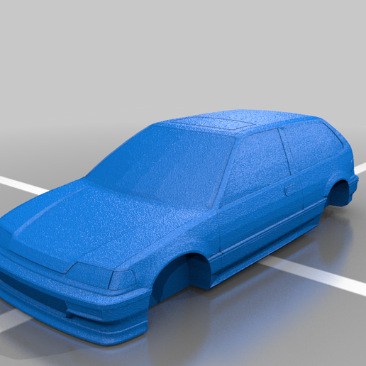 🚗 Honda Civic EF9・Free STL File for ・Cults