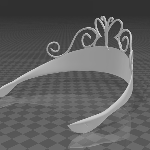 STL file Fluttershy crown - My Little Pony 👑 (OBJ and 3MF)・3D print ...
