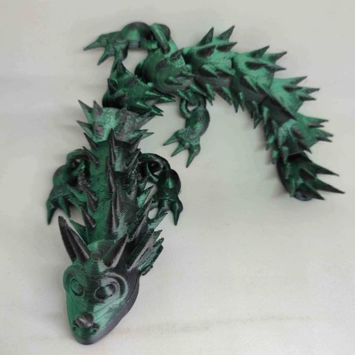 🐉 Spike dragon・ STL File for 3D printing・Cults