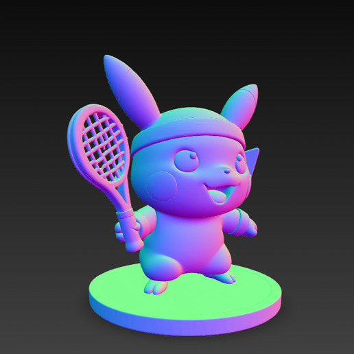🐉 Pikachu olympic pack 2・ STL File for 3D printing・Cults