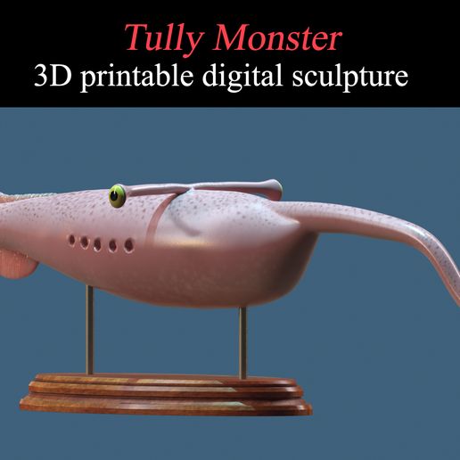 👹 Tully Monster・ 3D File for ・Cults