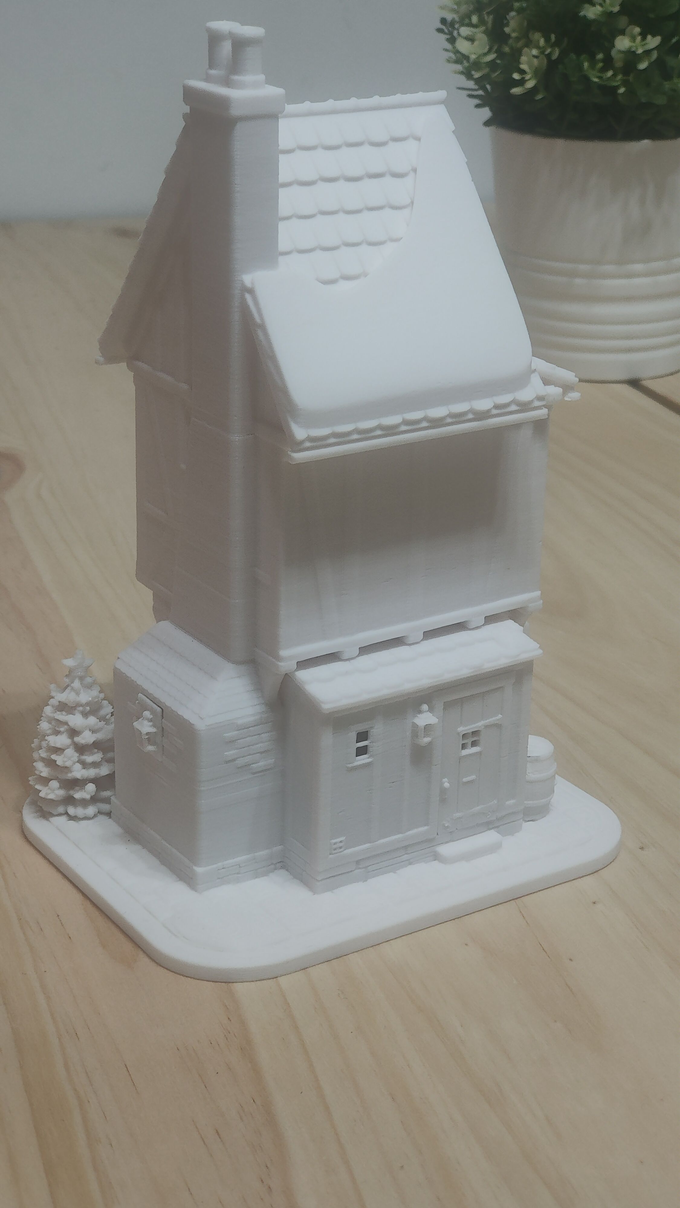 3D printable Christmas house village 3D printed Christmas • made with ...