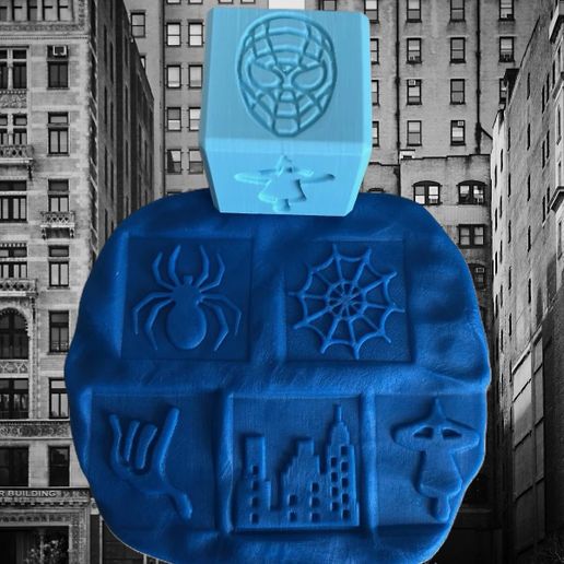 🦸 Superhero Impression Cube for Sensory Play・ STL File for 3D printing ...