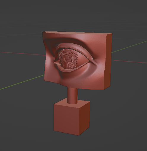 👁️ Decorative Eye Sculpture – Artistic 3D Model for Printing・ STL File ...