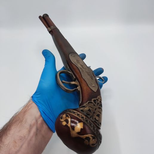 3D print Raphael Adolini 1715 Flintlock STL File (Predator 2 1990/Prey ...