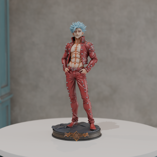 🎨 Ban The Seven Deadly Sins・ 3D File for 3D printing・Cults