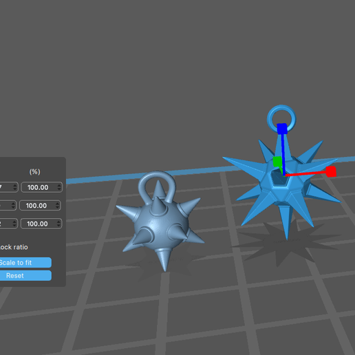 🔫 Spiked iron ball・ STL File for 3D printing・Cults