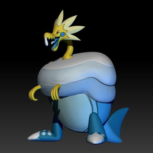 🐉 Pokemon Arctozolt・ STL File for 3D printing・Cults