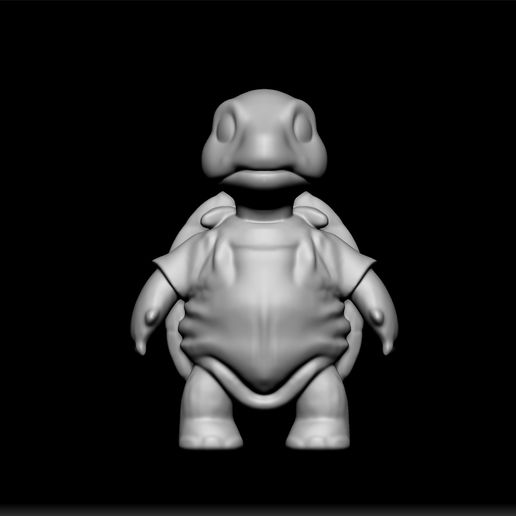 STL file turtle toon 🐢 ・Model to download and 3D print・Cults