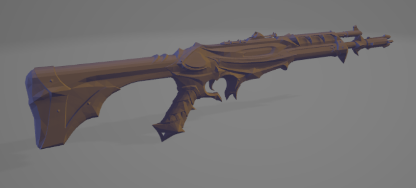 STL file VALORANT REAVER VANDAL・3D printable model to download • Cults