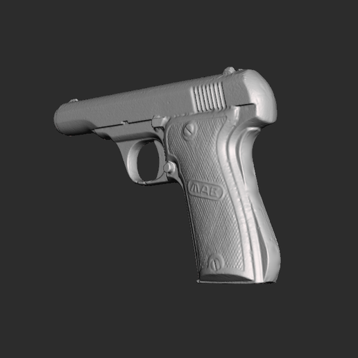 🩻 Mab Model D Real Size Scan 3D Gun Mold・ STL File for 3D printing・Cults