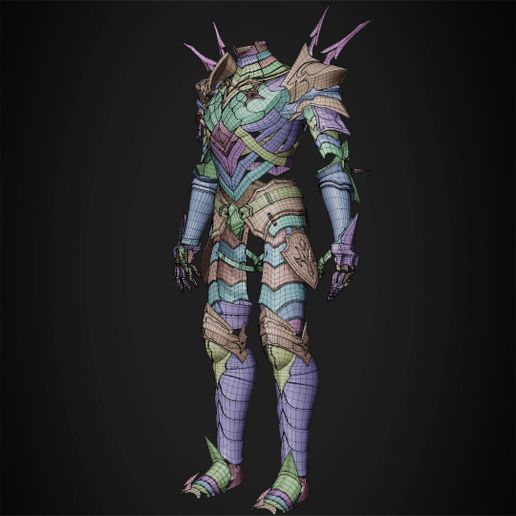 🪖 Solo Leveling Igris Armor for Cosplay・ 3D File for 3D printing・Cults