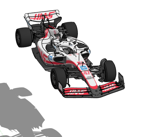 🚗 2022 F1 HAAS VF22・ STL File for 3D printing・Cults