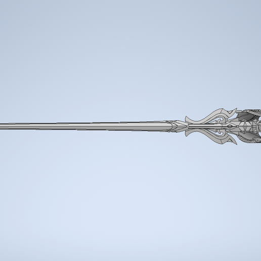 🗡️ Genshin Impact - Absolution・ STL File for 3D printing・Cults