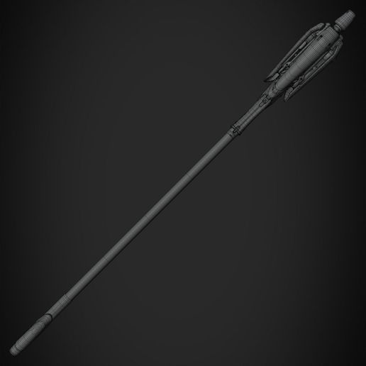 🔫 Overwatch Mercy Caduceus Staff for Cosplay・ STL File for 3D printing ...