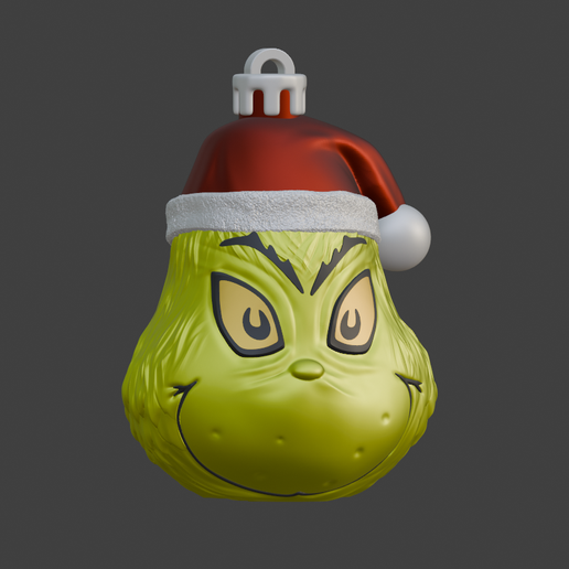 🎄 Grinch CHRISTMAS TREE TOY・Free STL File for 3D printing・Cults